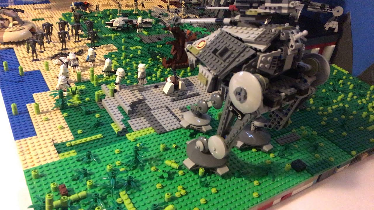 Star Wars clone base - YouTube