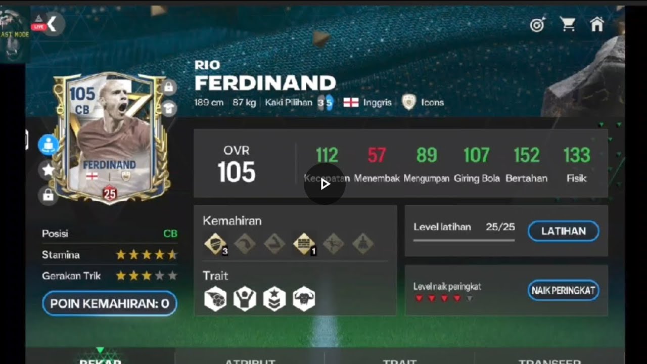 bek masih vidic ? mana maen, ferdinand lah, yuk tonton sebagus apa ...