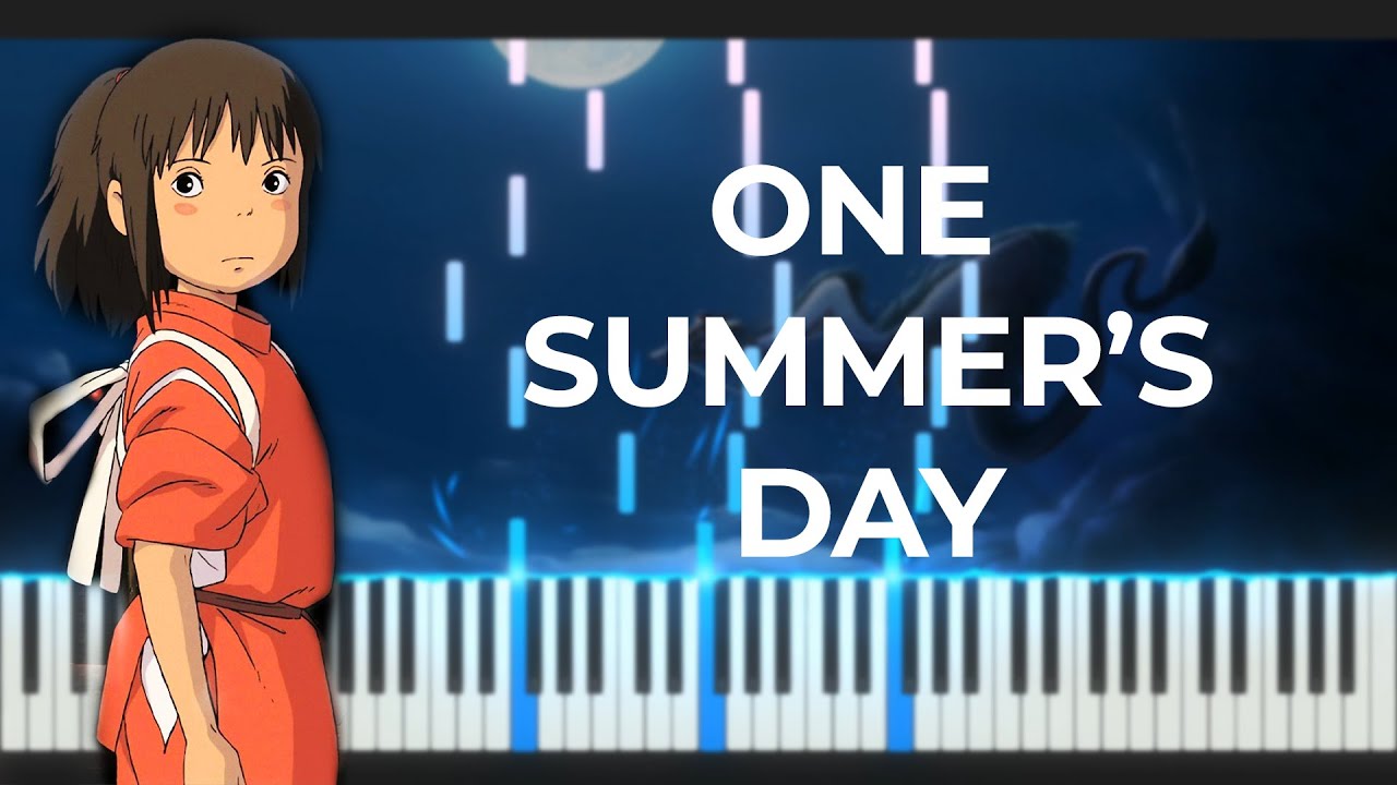 One Summer's Day - Spirited Away Piano Cover [FREE MIDI] - YouTube