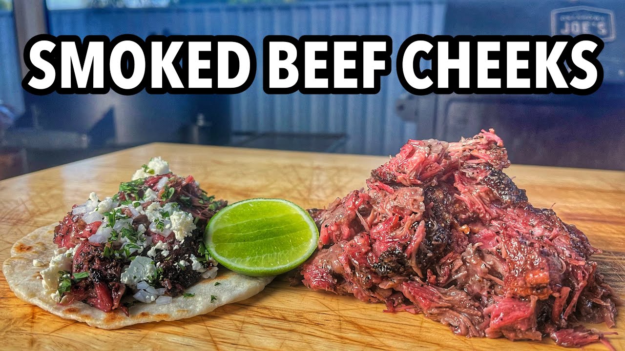 How to Smoke Beef Cheeks - YouTube