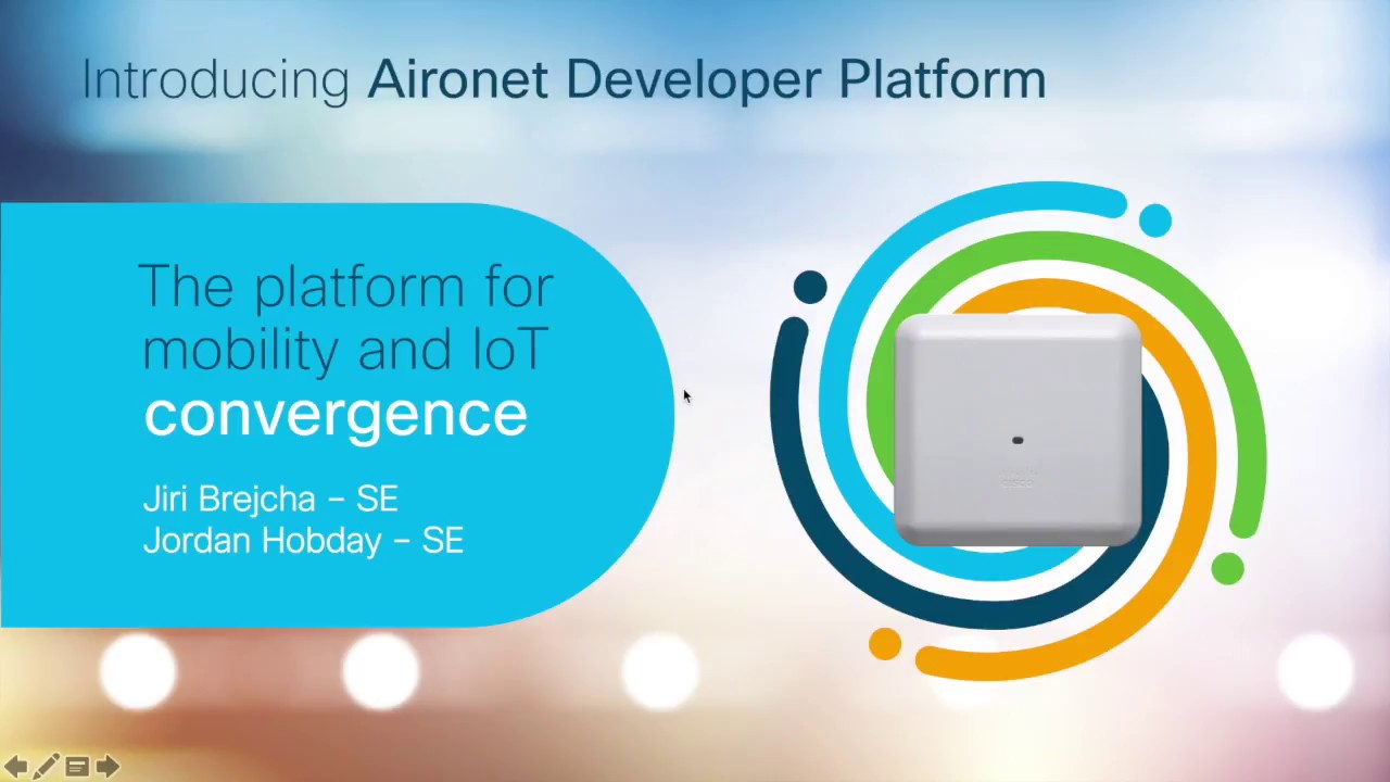 Cisco Aironet Developer Platform Demo - YouTube