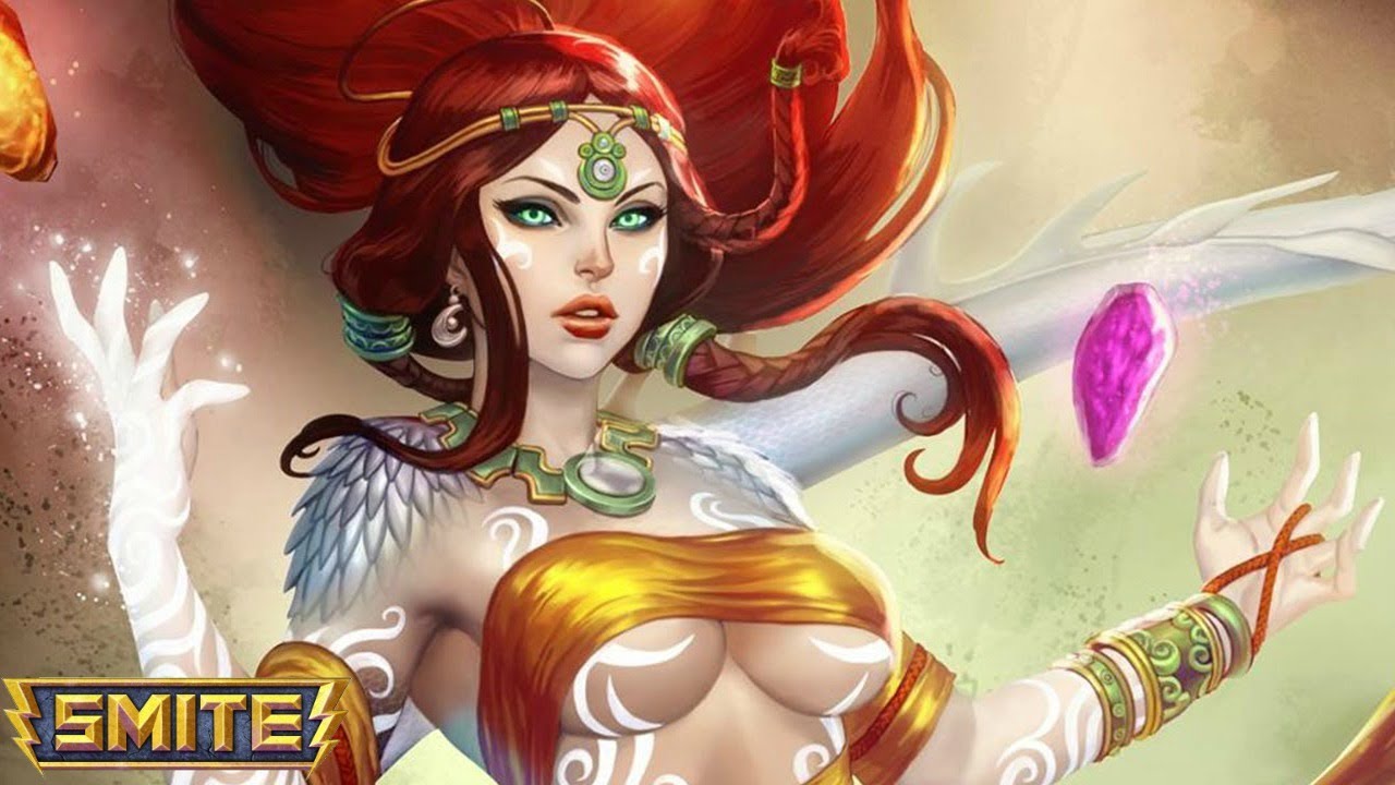 Smite - Nu Wa + skin water dancer gratis 2015 tutorial #2 - YouTube
