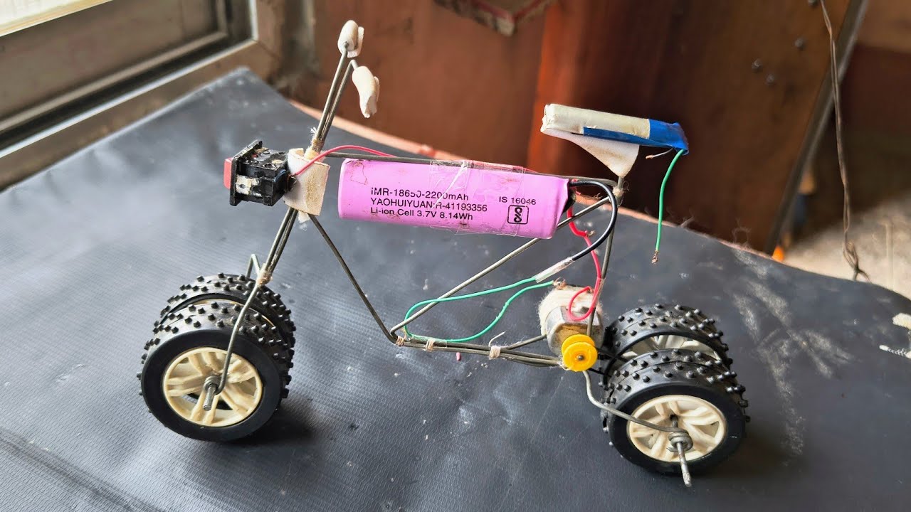 How to make | 🚴 Cycle Electrical Cycle | DIY Toys | - YouTube