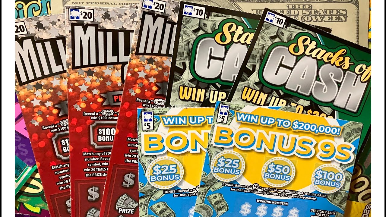 SC Stacks of Cash Coin Eligible Scratch Off Lottery Tickets 28 & 29 ...