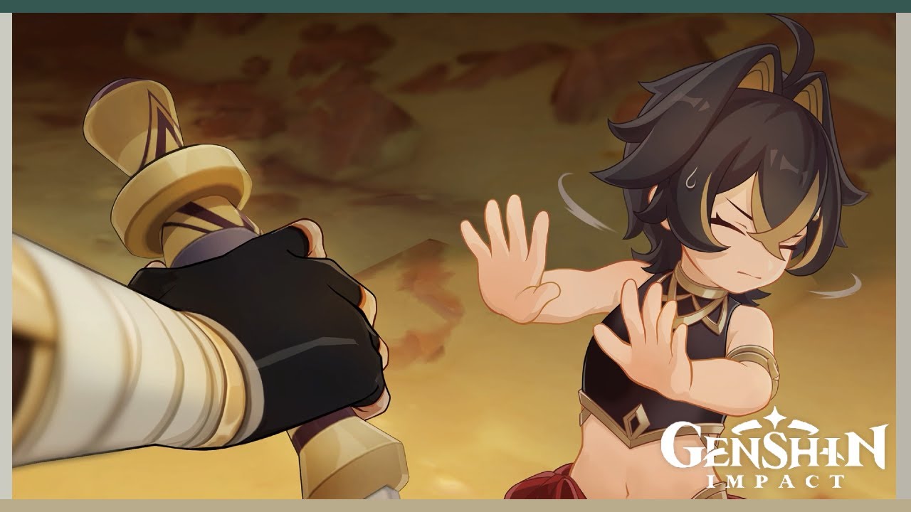 Small Dehya Backstory Cutscene | JP Dub | Genshin Impact 3.5 - YouTube