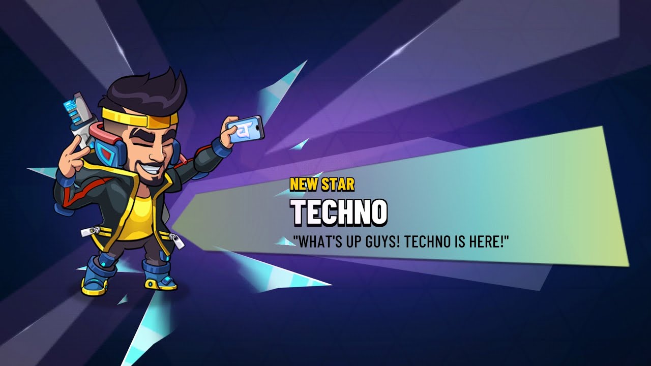 Battle Stars TECHNO STAR Gameplay - YouTube
