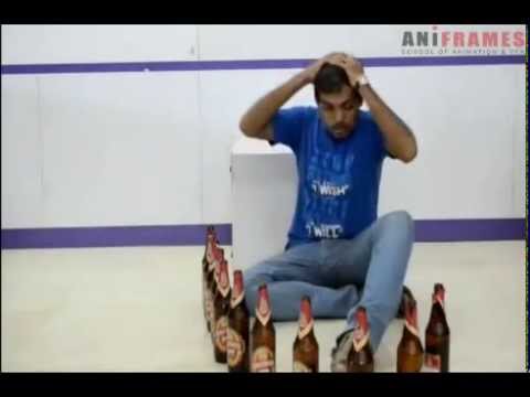 Aniframes Animation Mysore Students Stop Motion Animation Drinking Kills