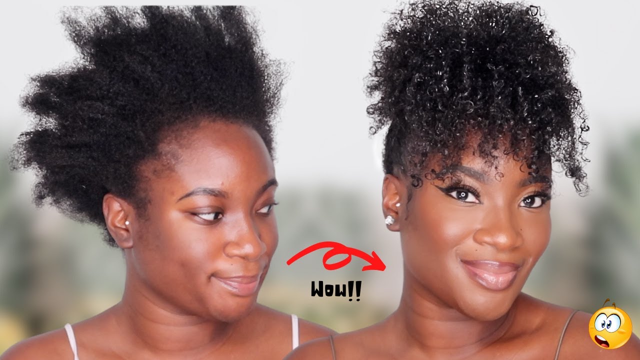 HOW I DEFINE MY 4A/4B/4C CURLS USING BLACK OWNED GEL!!😍 - YouTube