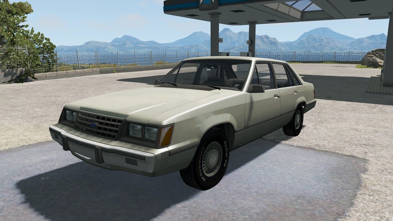 BeamNG.drive - Ford LTD 1984 - Car Show Test Drive Crash . 4K 60fps ...