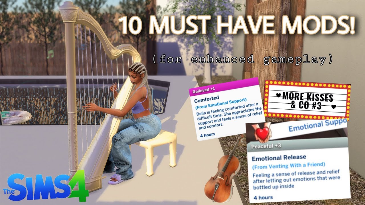 10 MODS that you NEED for Enhanced Gameplay!! + LINKS | The Sims 4 Mods ...