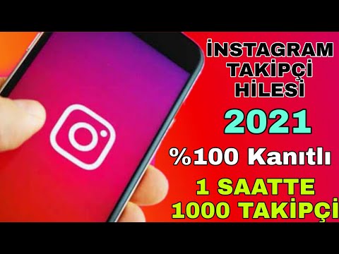 | İNSTAGRAM TAKİPÇİ HİLESİ 2021😱 | ÜCRETSİZ UYGULAMA