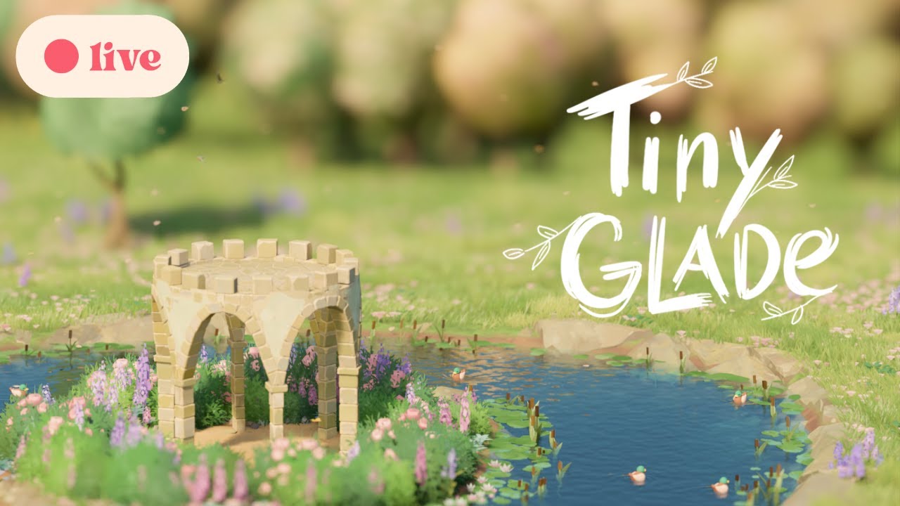 [LIVE] Tiny Glade - Asmr Building - YouTube
