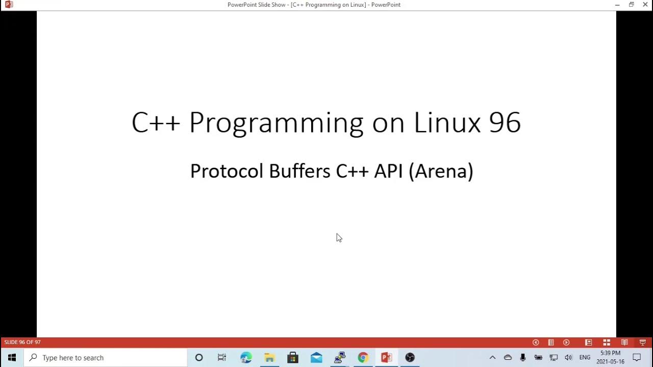 C++ Programming on Linux - Google Protocol Buffers C++ API Arena ...