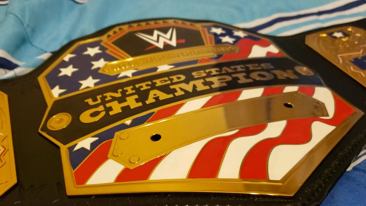WWE United States Championship Belt Review - YouTube