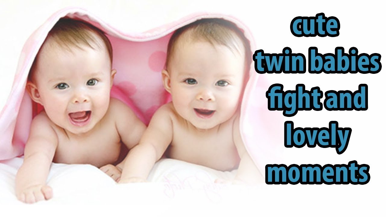 cute twin babies fight and lovely moments - YouTube
