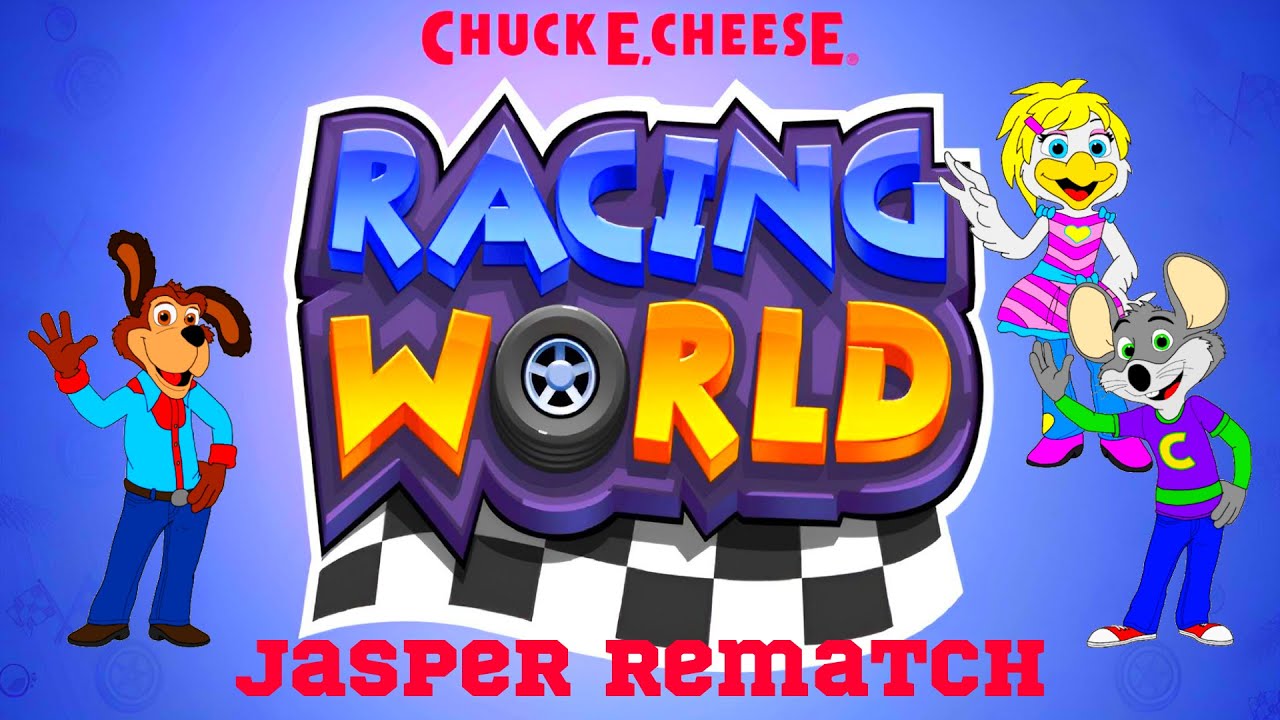 A Rematch For King Jasper On Chuck E. Cheese Racing World - YouTube