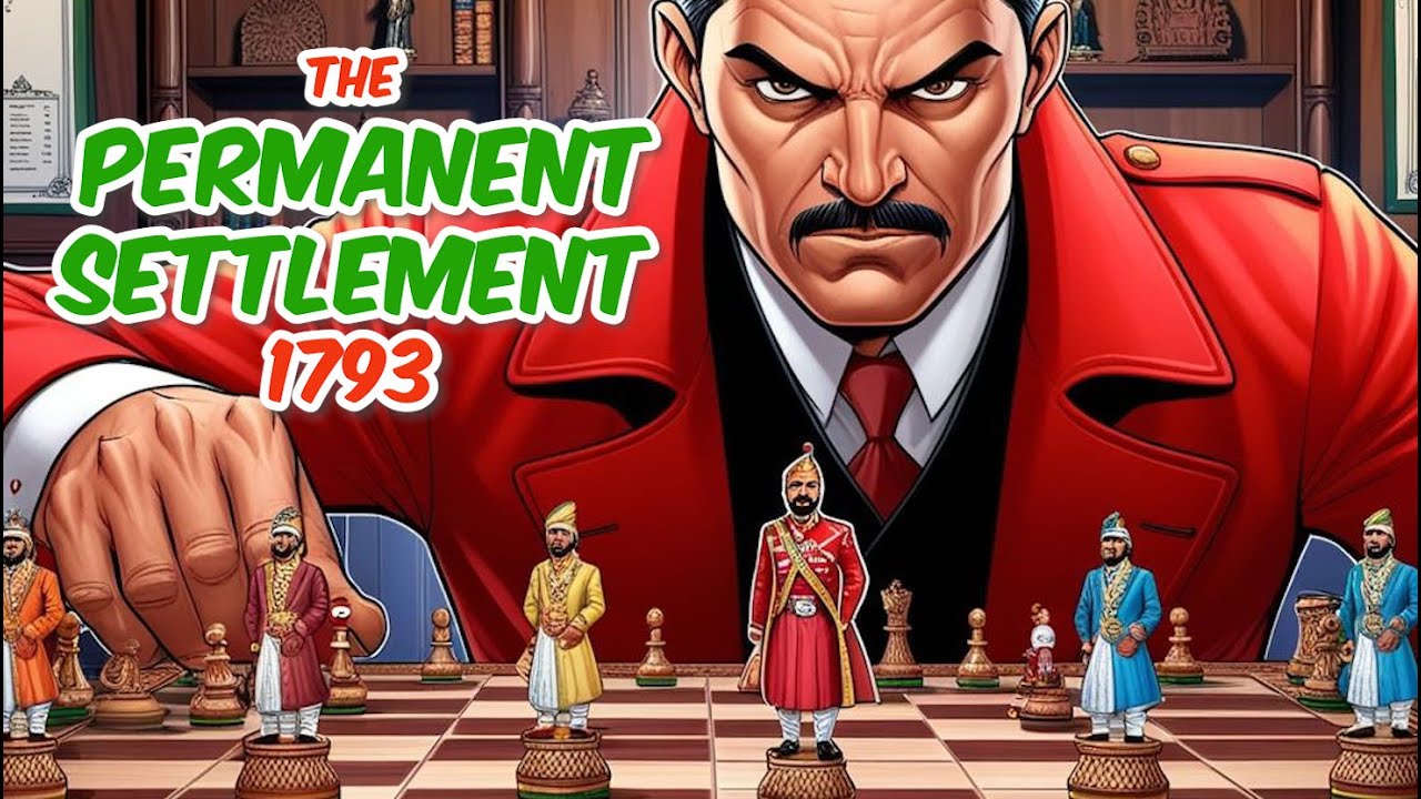 Permanent settlement 1793|Policies of Annnexation| Digital comic ...