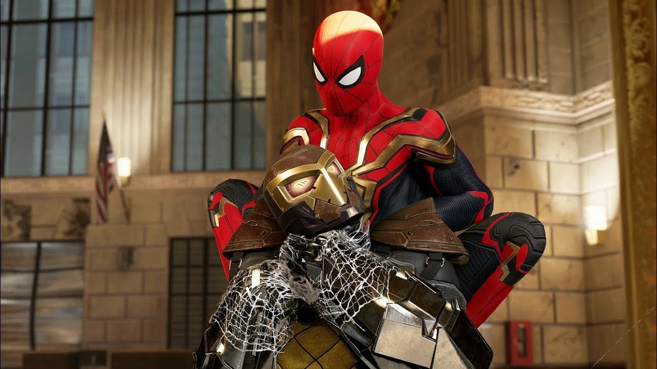 Spider Man Remastered First Shocker Fight - YouTube