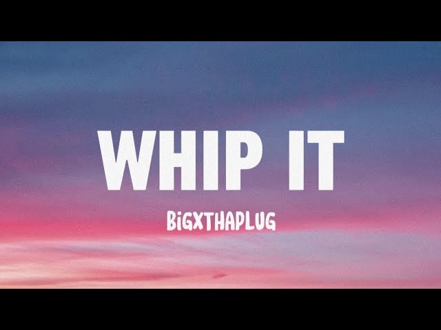 Whip It Lyrics