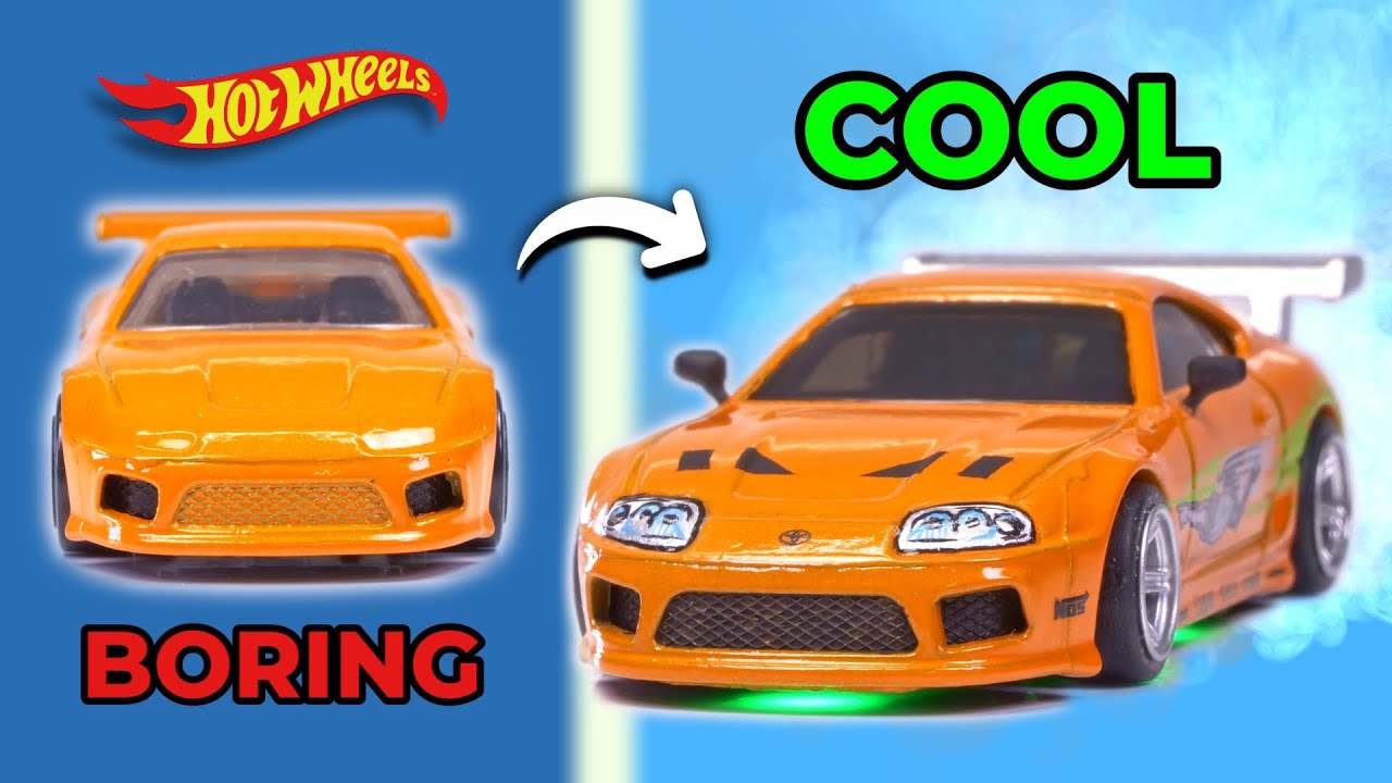 5 MODS you NEED to try out on your Hot Wheels Car - YouTube