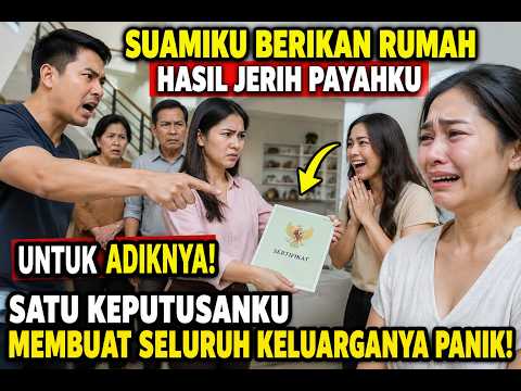RUMAH YANG KUBELI DIBERIKAN KE ADIK IPAR, TAPI AKU MEMILIH BALAS DENGAN CARA TAK TERDUGA!