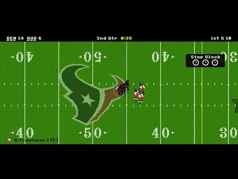 NFL Retro Bowl’26 Denver Broncos(11-7) vs Houston Texans(10-8)(2026 AFC ...