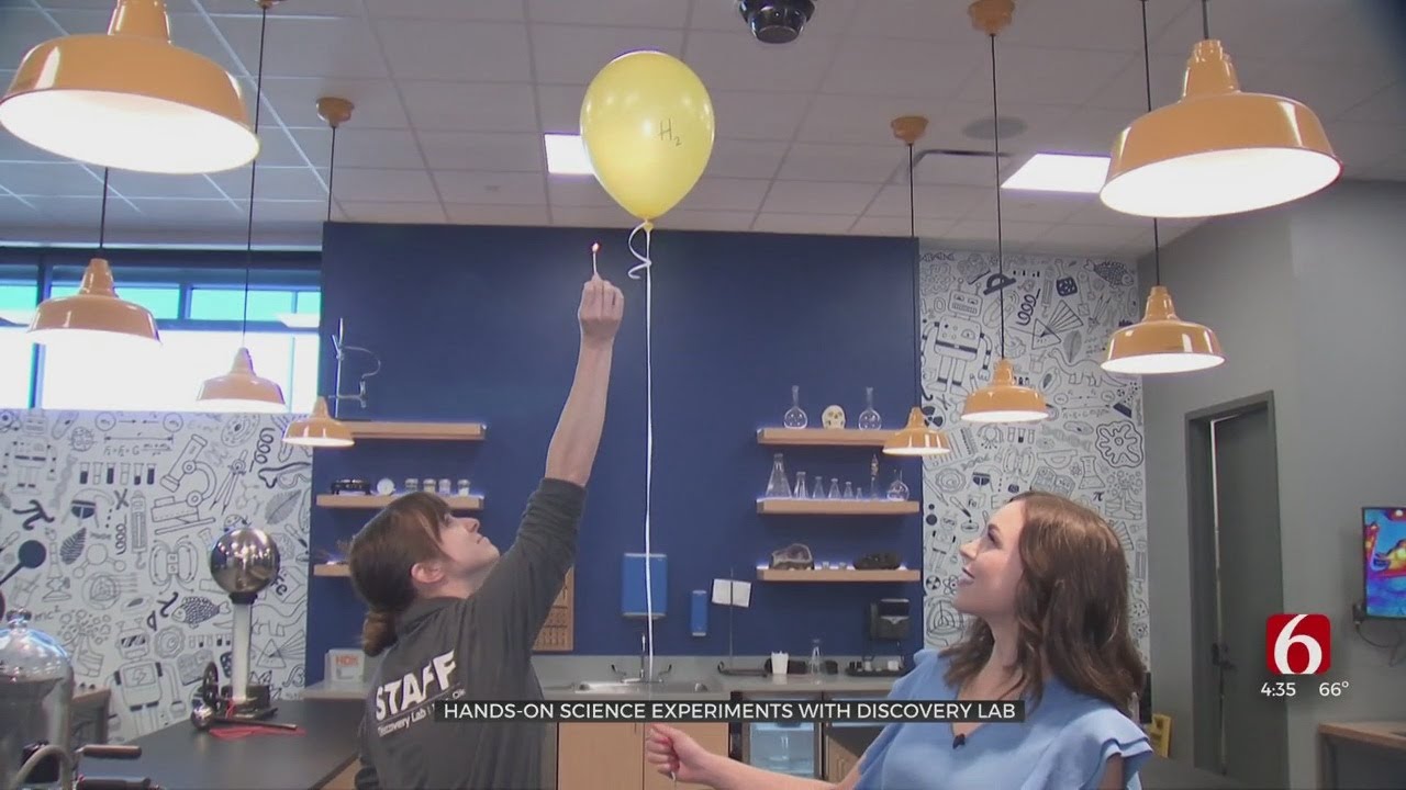 Discovery Lab Makes Learning Fun With Hands-On Experiments - YouTube