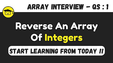 Array Interview Questions - YouTube