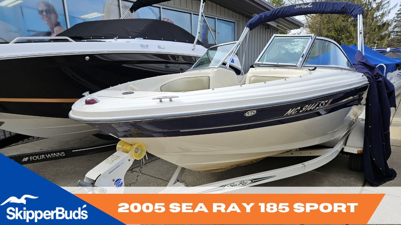 2005 Sea Ray 185 Sport Boat Tour SkipperBud's - YouTube