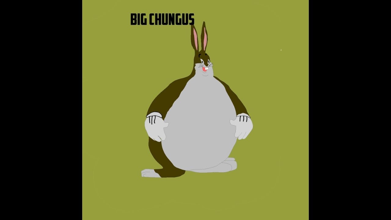 How To Draw Big Chungus Easy Step By Step Youtube