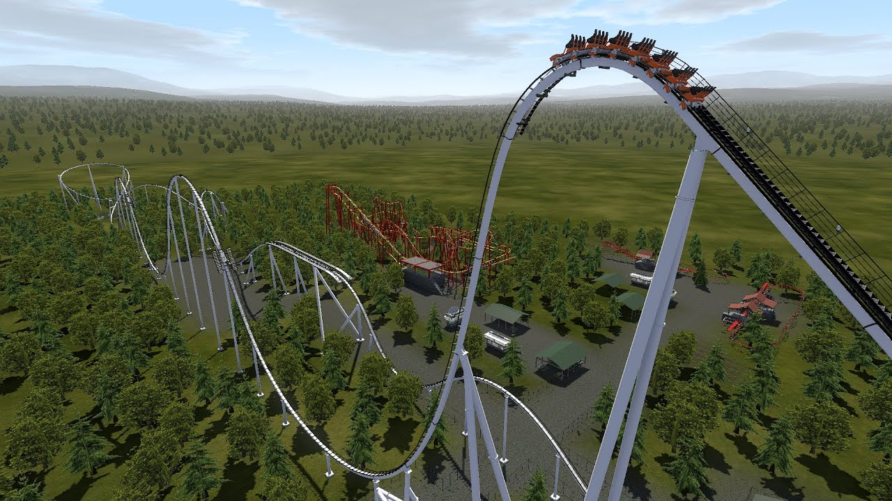 Fast Hills B&M Hyper Coaster - NL2 Creation - YouTube