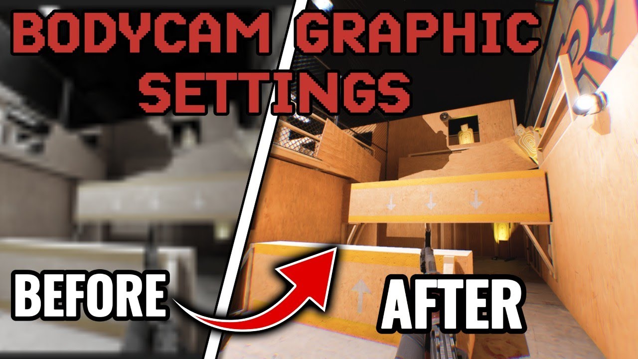 How to See BETTER in BODYCAM | Graphic Settings - YouTube