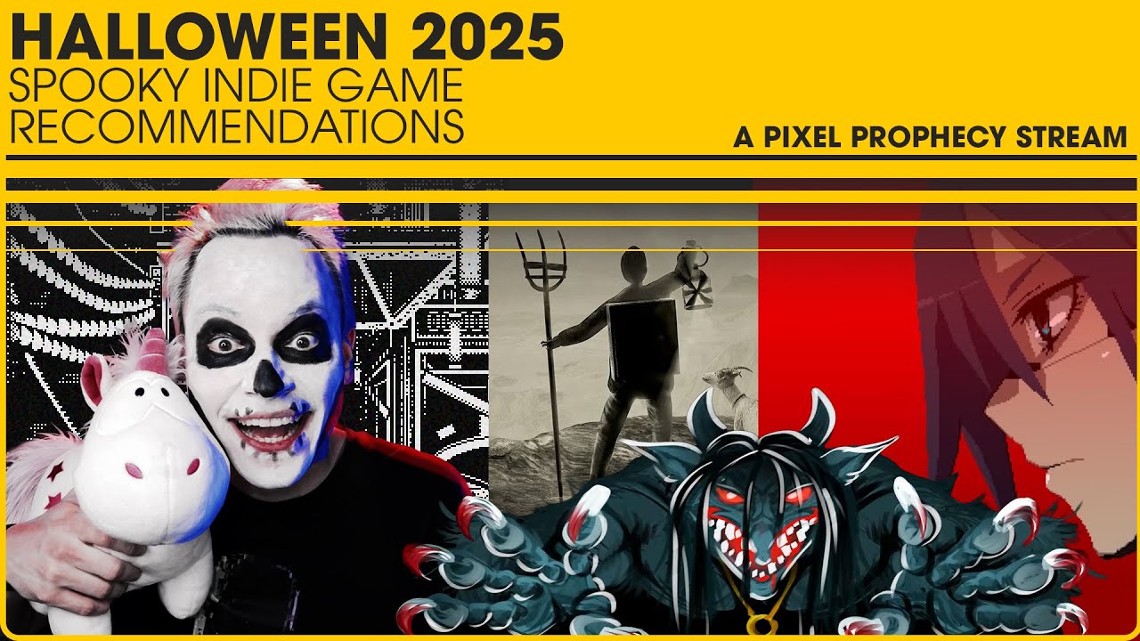 [Archived Stream] Halloween 2025: Spooky Indie gems - YouTube