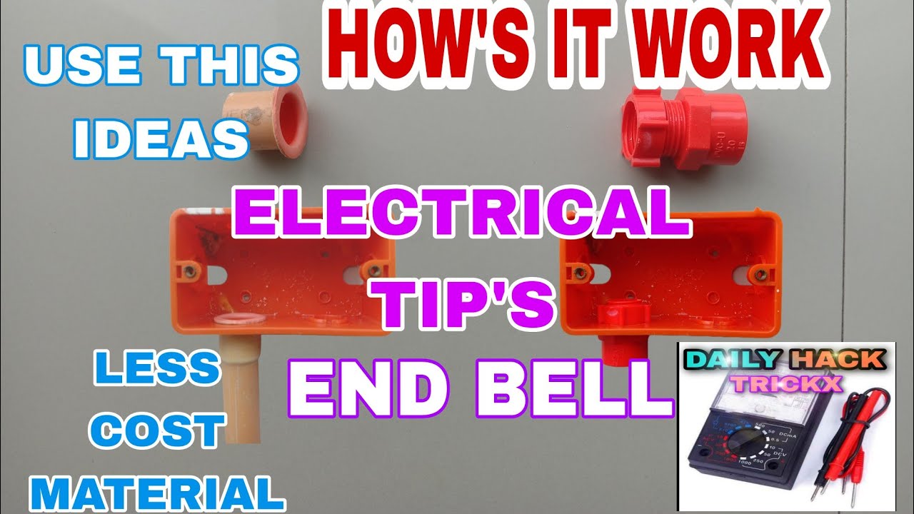 ELECTRICAL TIP'S MUST USEFUL HOW TO MIKE ENDBELL FOR SCRAFT MATERIAL ...