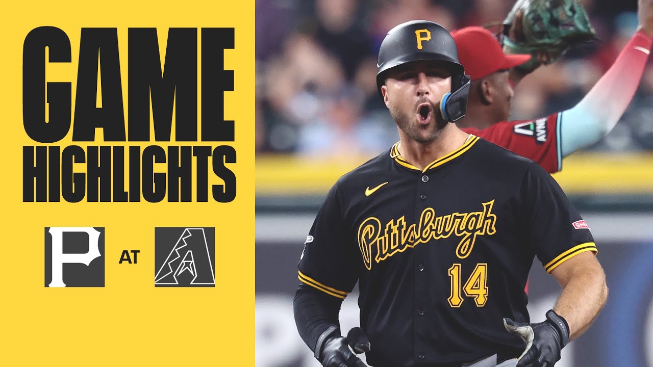Bucs Battle Back to Win in Extra Innings | Pirates vs Diamondbacks ...