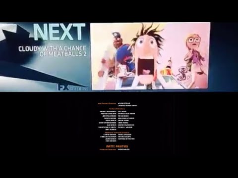 Trolls end credits with Fx Into Cloudy with a Chance a Meatballs 2 on ...