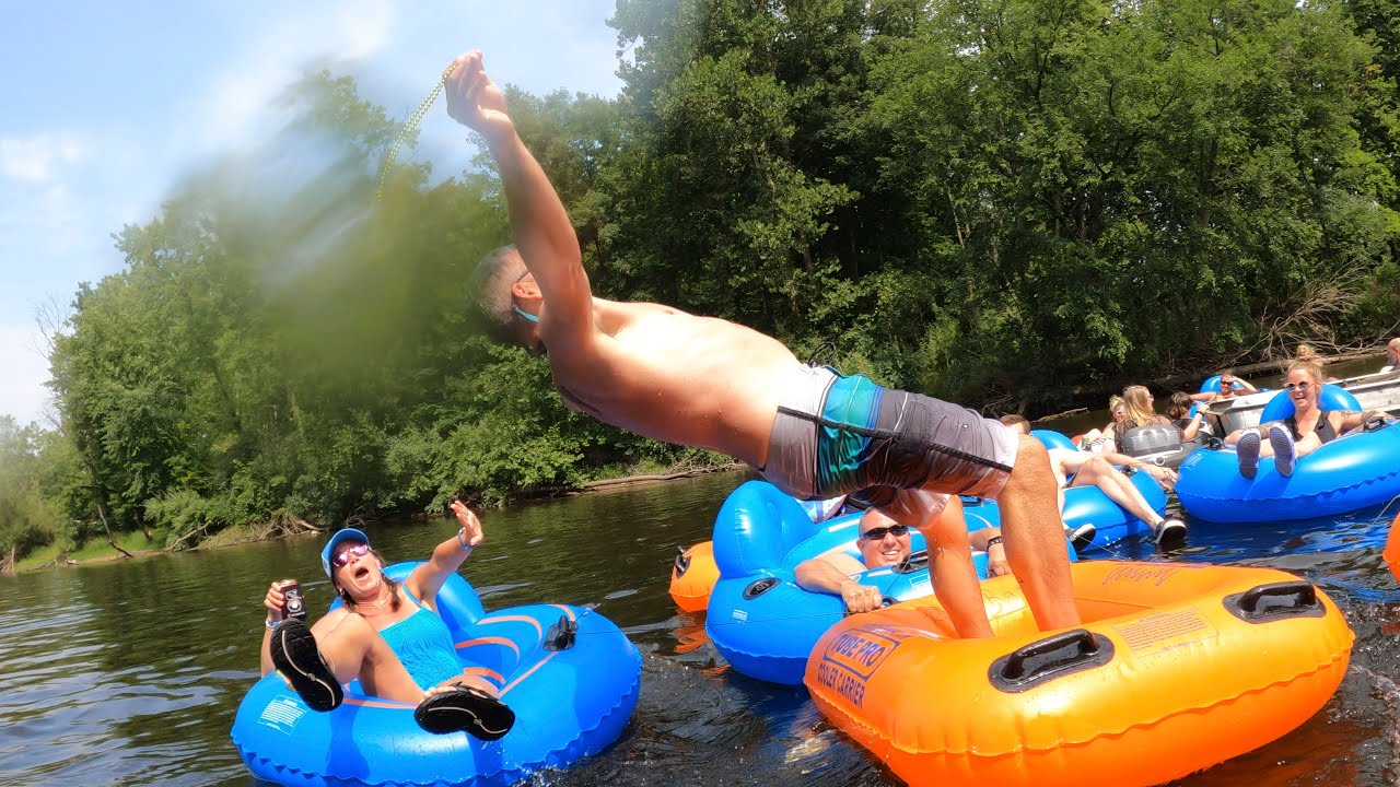 Annual Muskegon River Tubing Trip, 2023 - YouTube