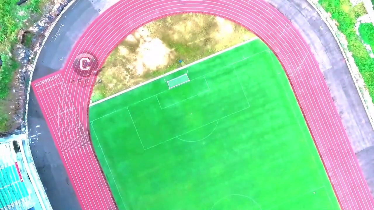 Free drone shot of Molyko Stadium Buea | Southern Cameroon - YouTube