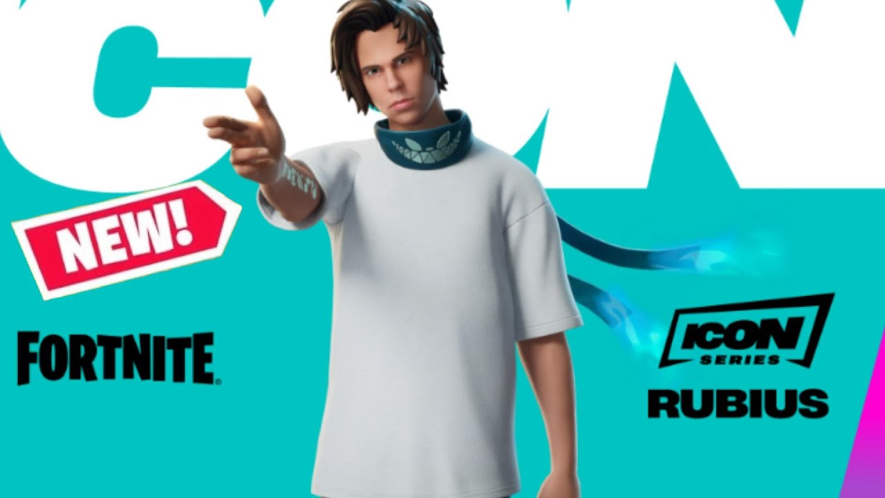 NEW *ICON SKIN* IN FORTNITE! (Rubius) - YouTube