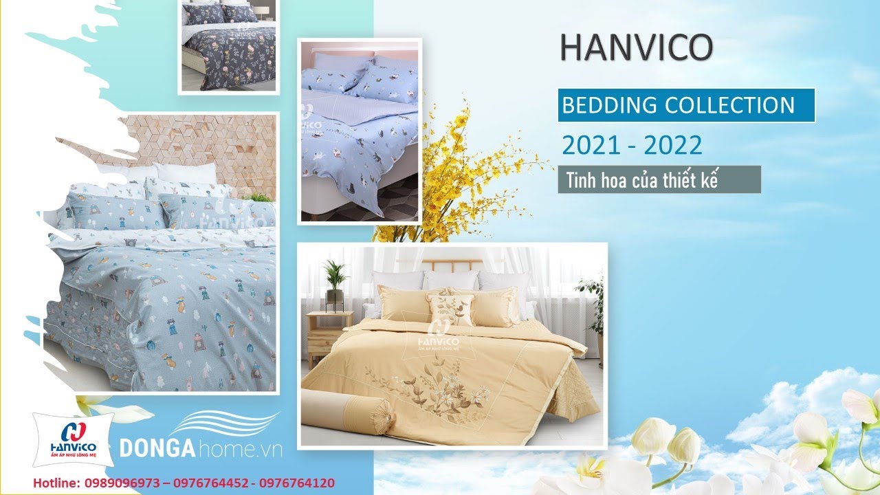 Hanvico Catalogue 2021 - 2022 | Bộ sưu tập chăn ga gối Hanvico đủ nhất ...