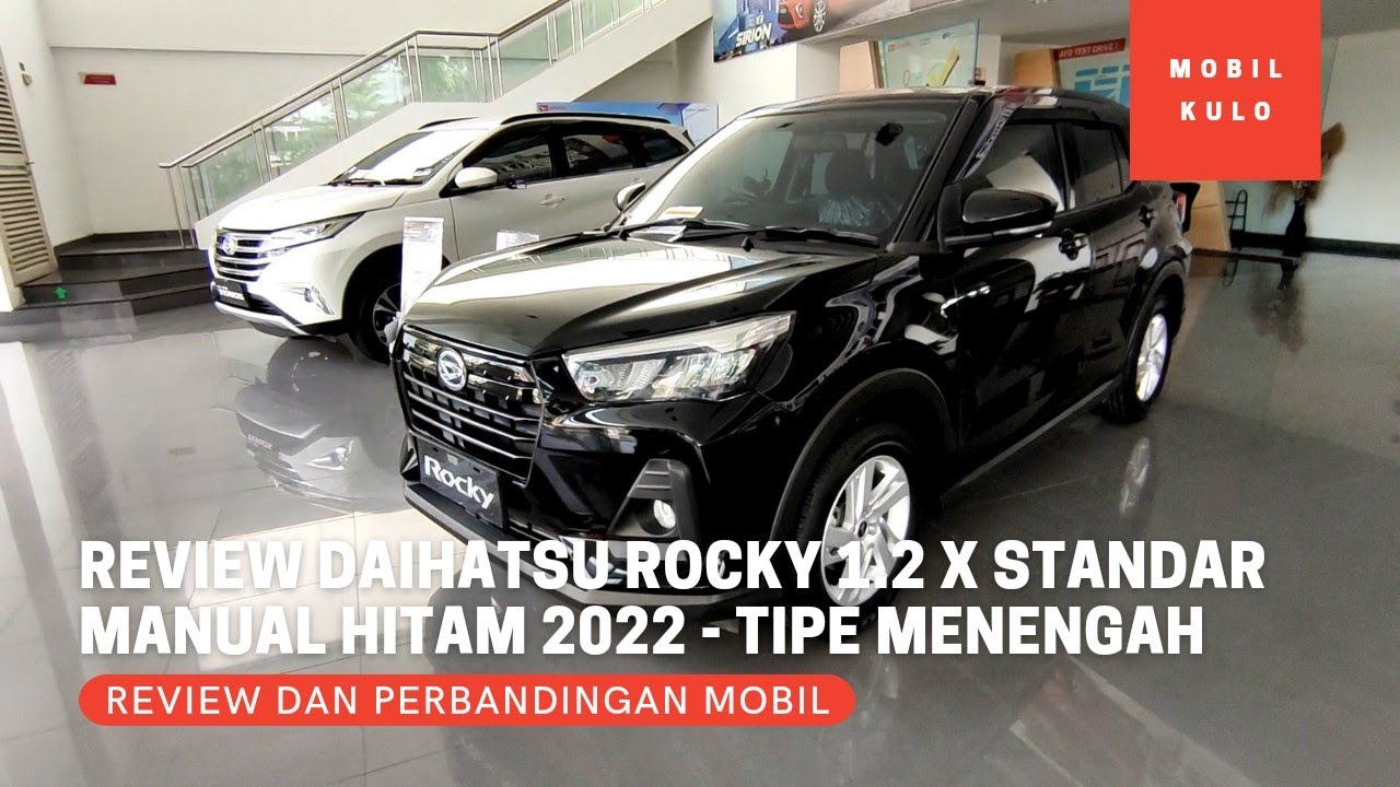 Review Daihatsu Rocky 1.2 Tipe X Manual MT Warna Hitam Terbaru 2022 ...
