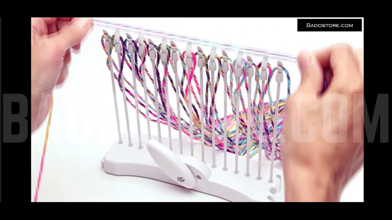 MAGIC SCARF KNITTING LOOM - YouTube