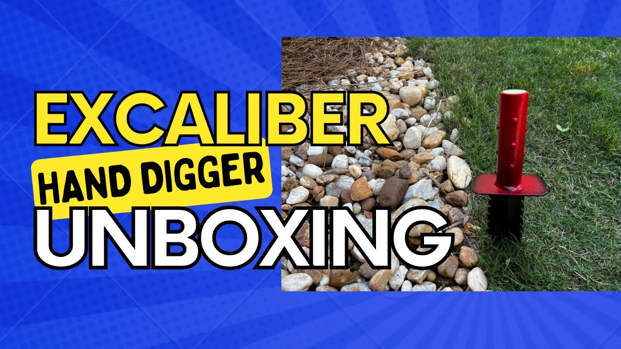 Excalibur Hand Digger unboxing - YouTube