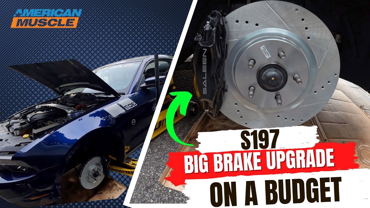 S197 Big Brake Job on a Budget - YouTube