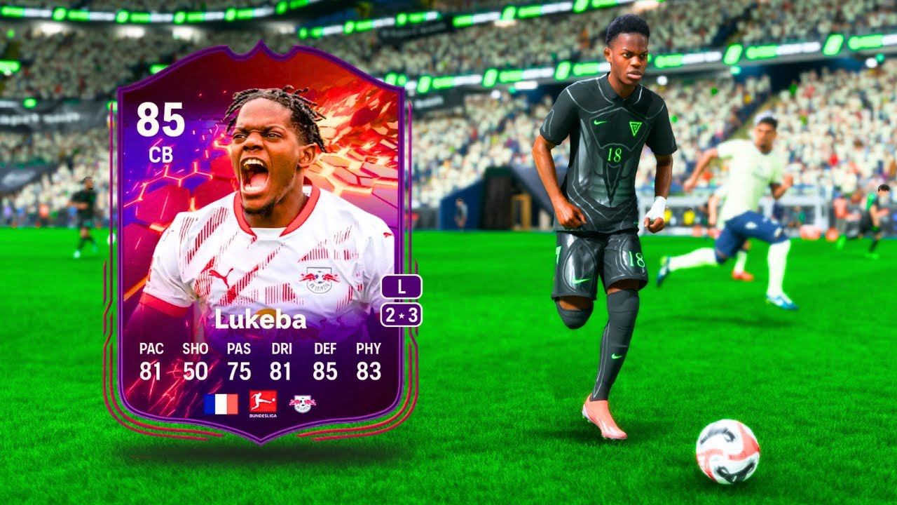 ONLY 20K!? 😳 85 Trailblazers Lukeba SBC Player Review | FC 25 Ultimate ...