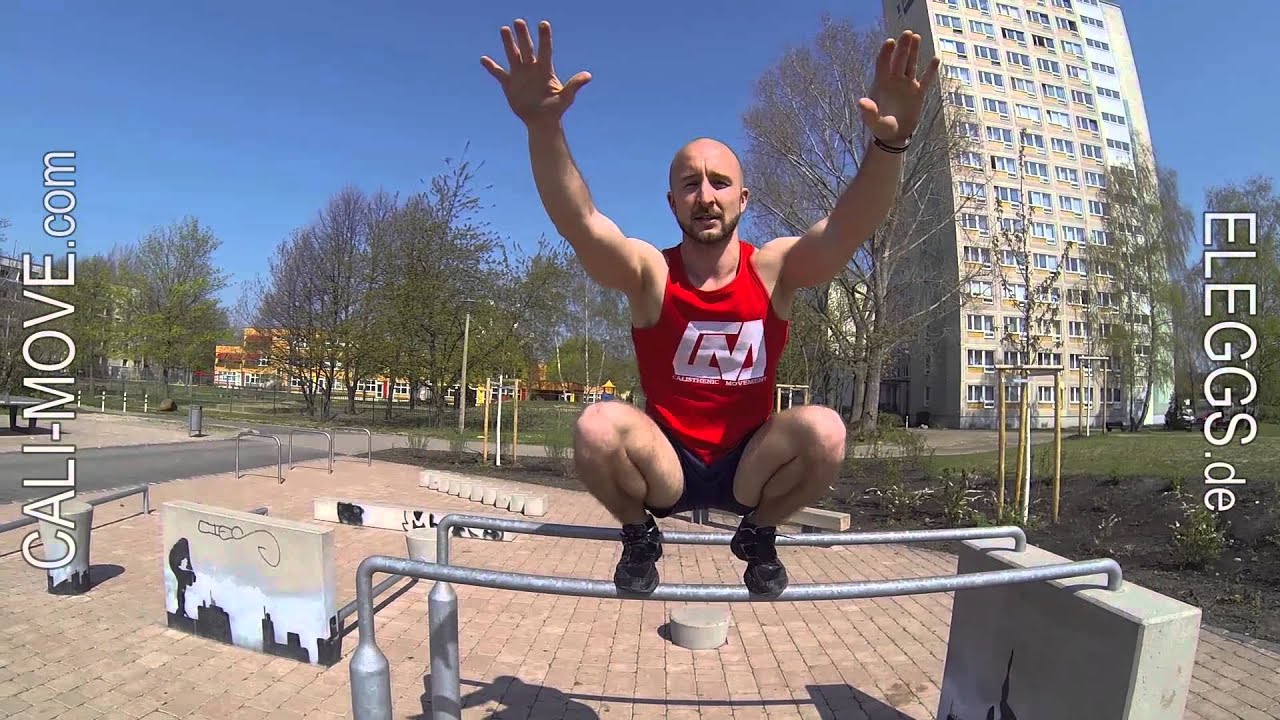 Deep Squat hold Rail Challenge - YouTube