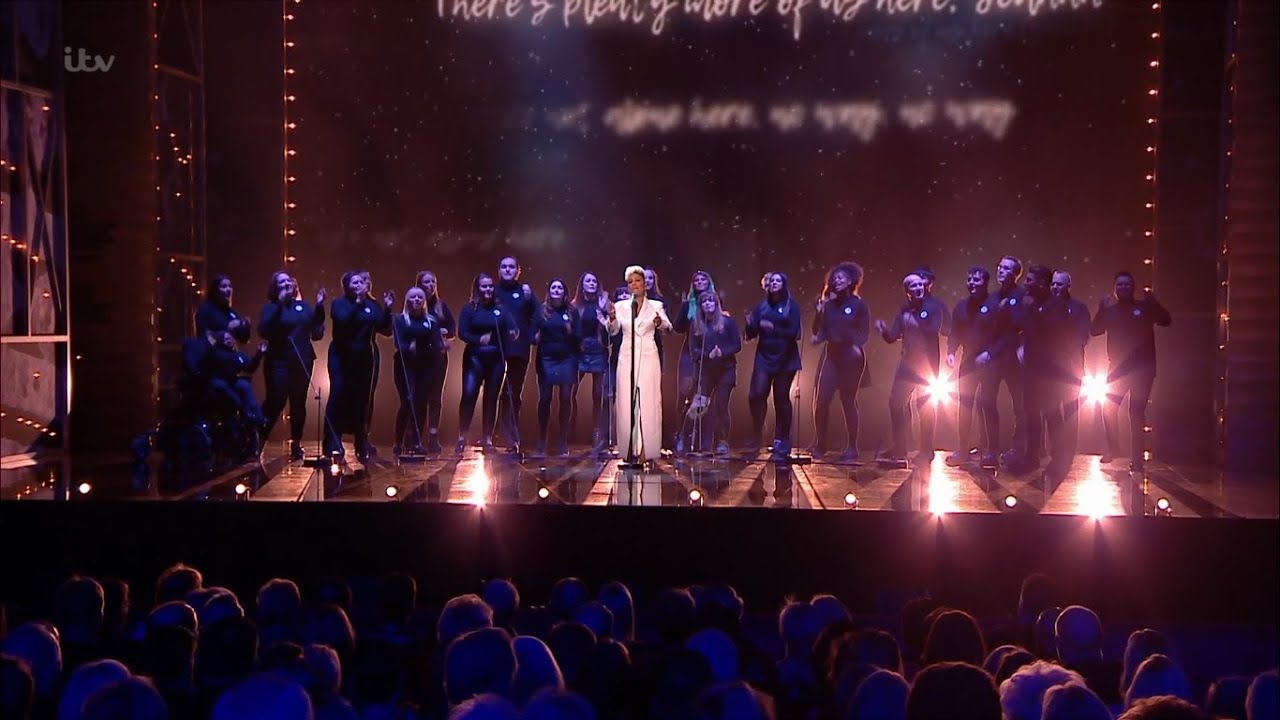 Royal Variety Performance - Bee Vocal Choir with Emeli Sande performing ...