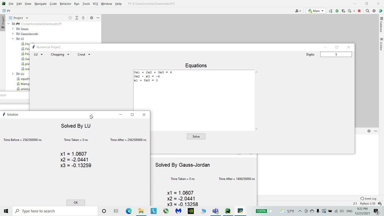 Project Demo - YouTube