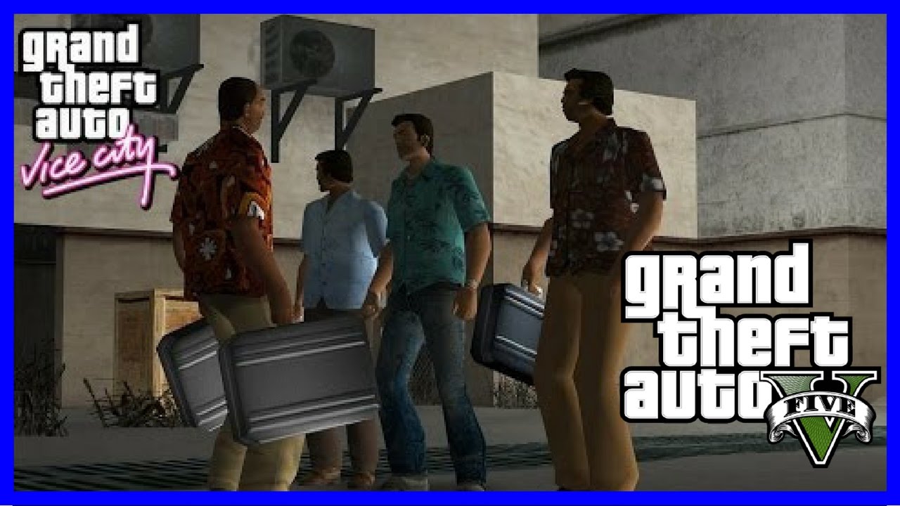 GTA Vice City Intro Mission In GTA V - YouTube