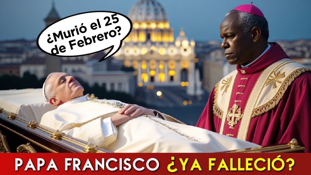 ¿El Papa Francisco falleció y aún no lo hacen oficial? - YouTube